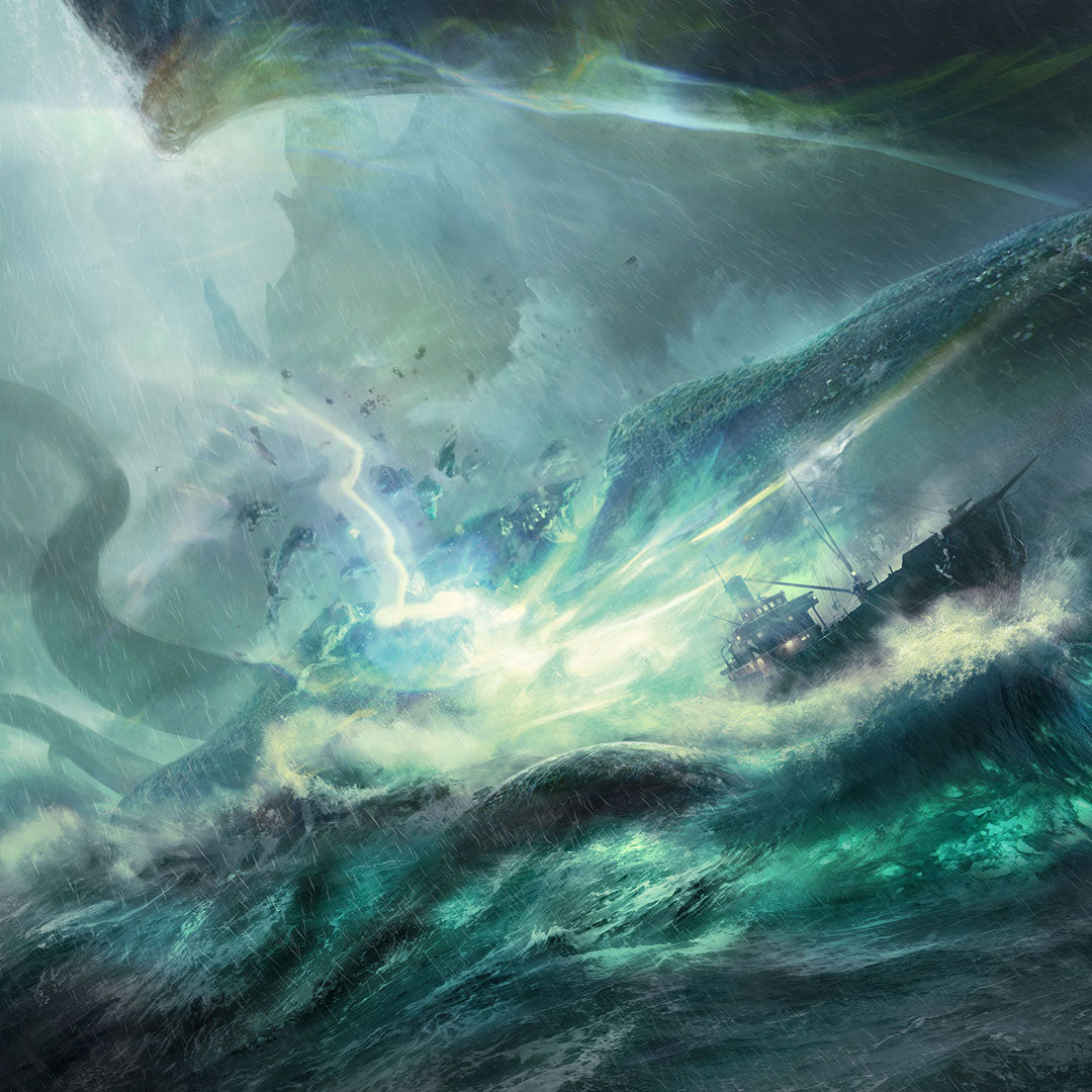 'The Eye of Cthulhu', art print Illustrated by Francois Baranger ...