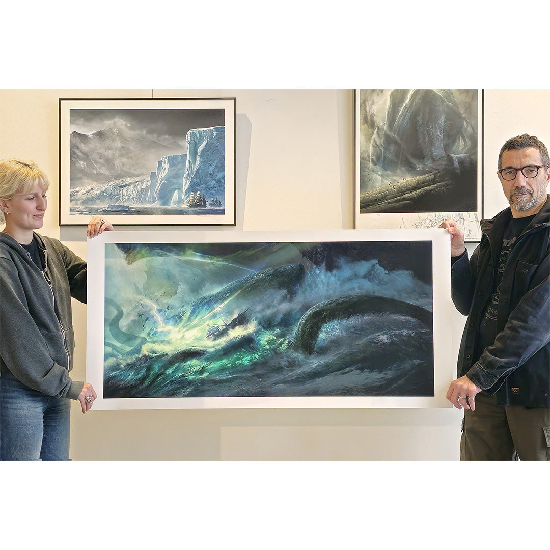 'The Eye of Cthulhu', art print Illustrated by Francois Baranger ...