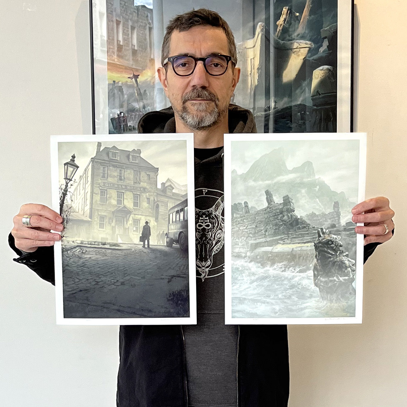 'The Eye of Cthulhu', art print Illustrated by Francois Baranger ...