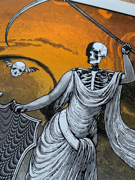 Avenged Sevenfold (Vienne 25) screenprint gig poster Cyrille Rousseau ...