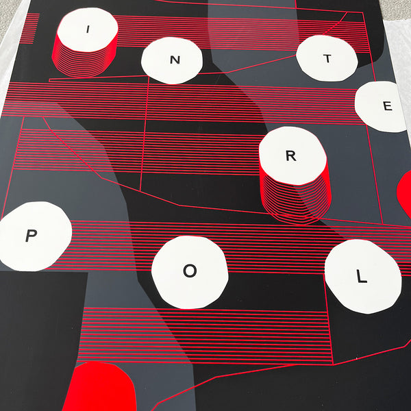 Interpol (Mexico 2023) screenprint by Hola Lou - French Paper Art Club