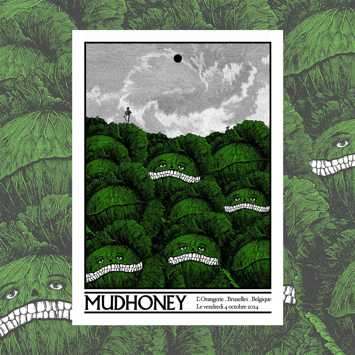 Arctic Monkeys (Lyon 2018) Screenprint by Cyrille Rousseau - French ...