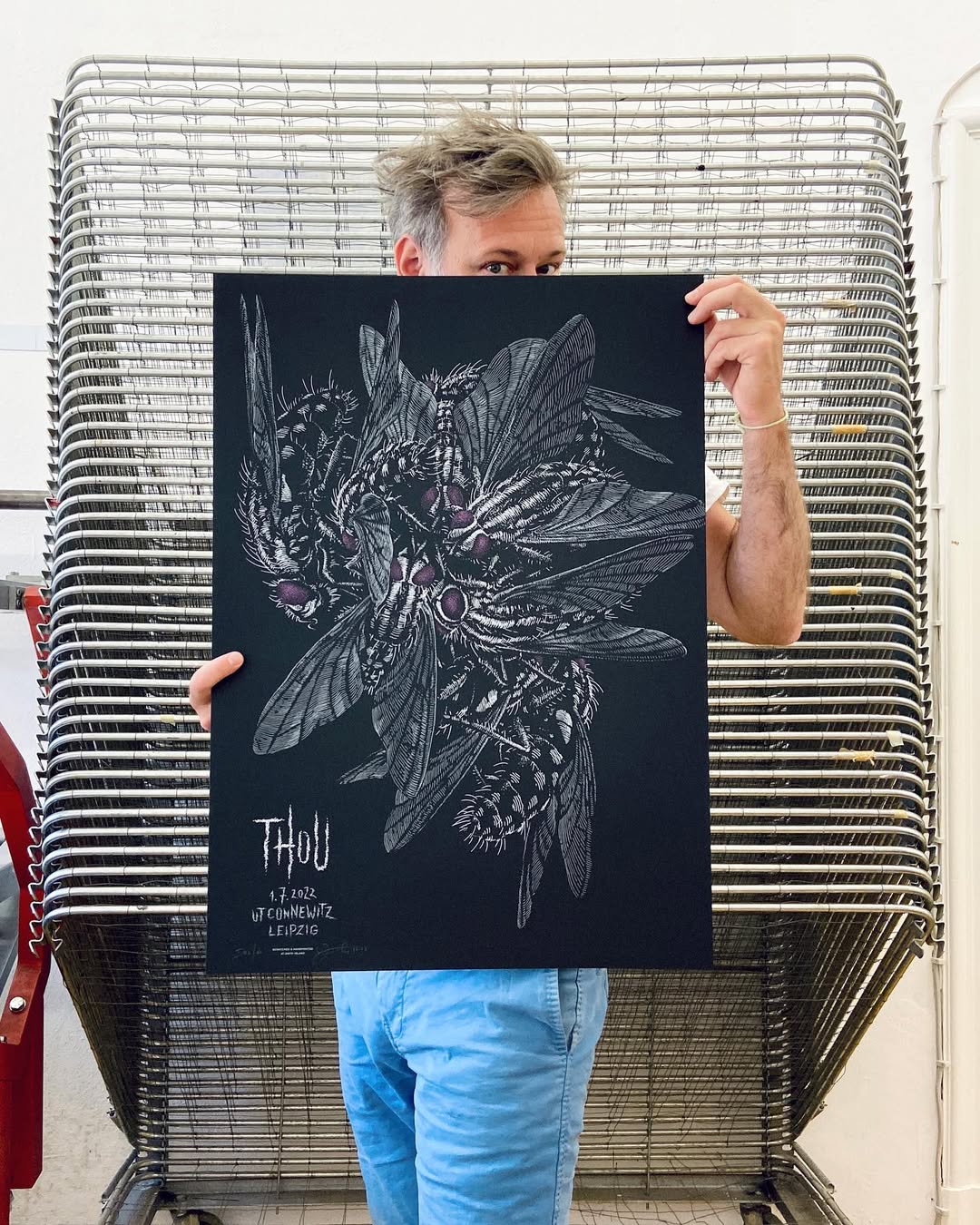 Daft Punk (Discovery) Foil Edition screenprint by Tim Doyle - French ...