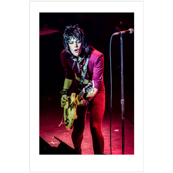 Joan Jett (Le Palace) Paris 1982 photography by Alex Mitram - French ...