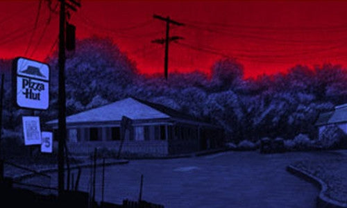 Screenprint by Daniel Danger Devil Town, limited edition - French Paper ...
