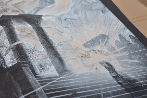 THE BLESSING OF ATHENA - Variant Edition screenprint by Nicolas Delort ...