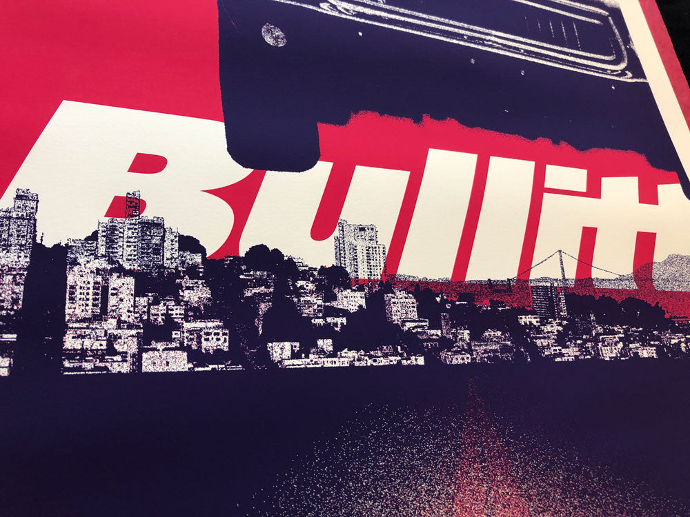 Bullitt | limited edition art print by artist Jeff Matz - French Paper ...