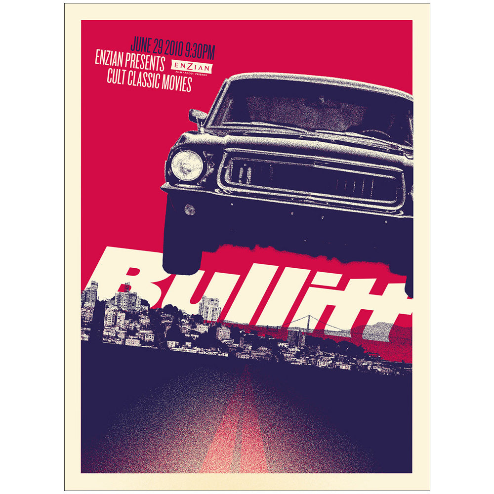 Bullitt | limited edition art print by artist Jeff Matz - French Paper ...