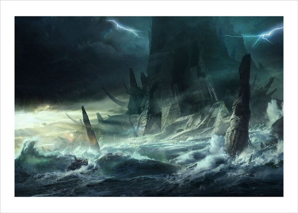 R'lyeh (Call of Cthulhu) Illustrated by Francois Baranger - French ...