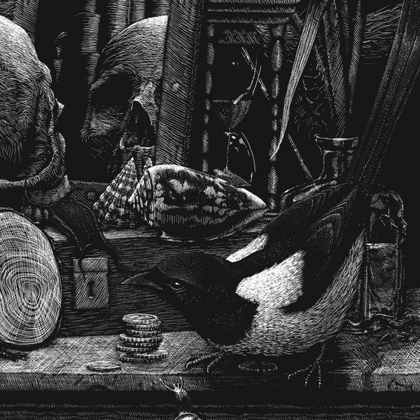 Screenprint "Finis Coronat Opvs" art print by artist Phillip Janta ...