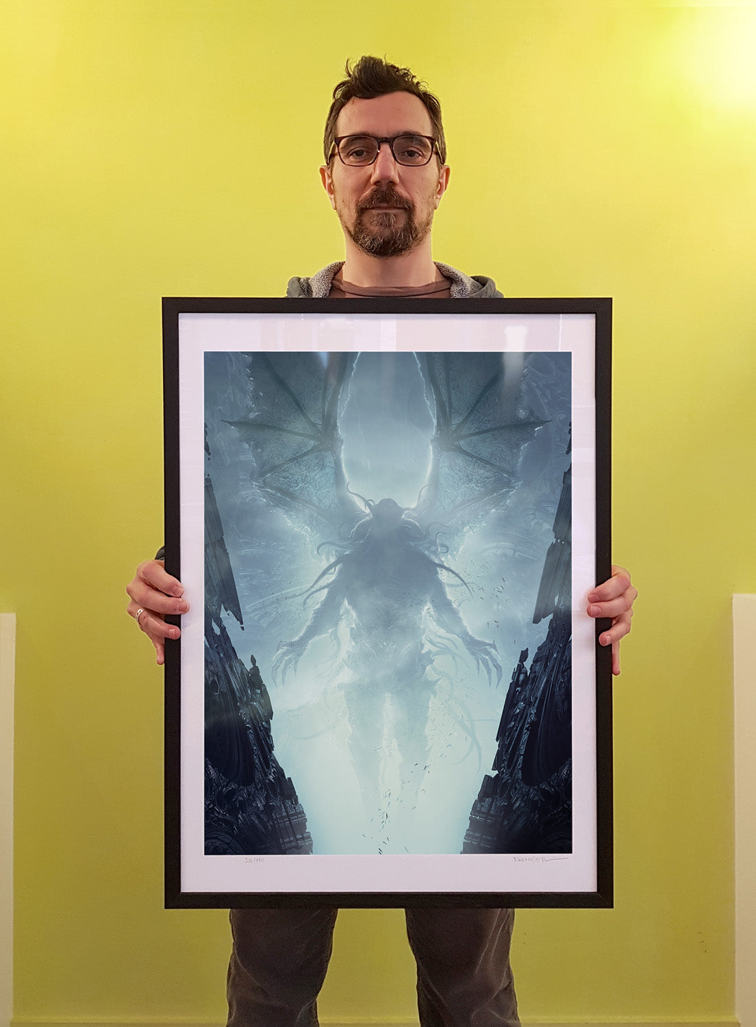 Cthulhu in R'lyeh (Call of Cthulhu) Illustrated by Francois Baranger ...