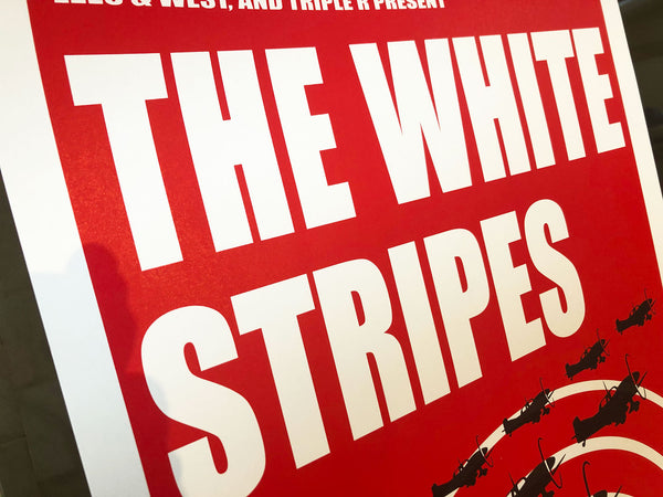 The White Stripes screenprint by Pixelshifter (Melbourne 2002) - French ...
